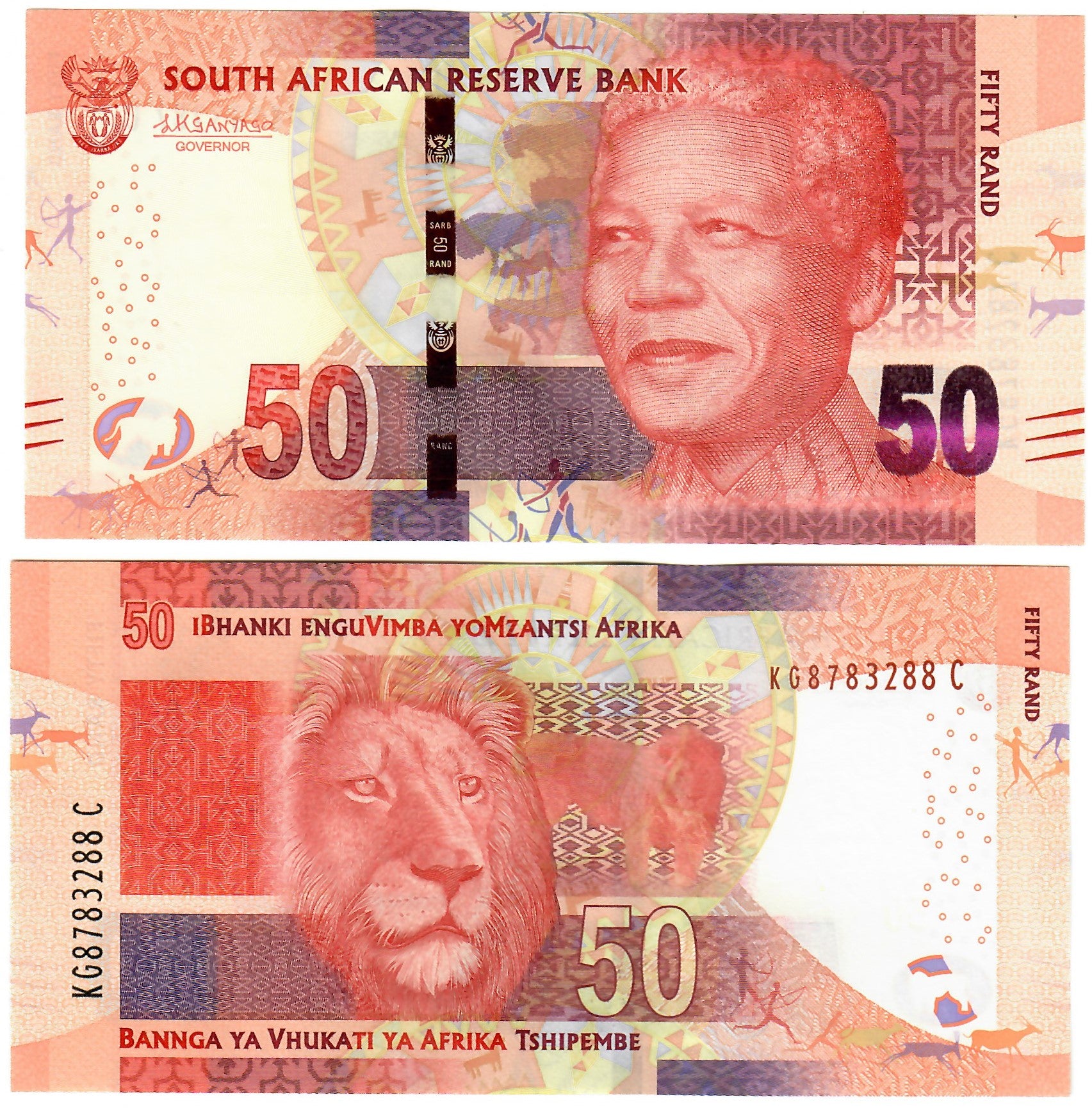 South Africa 50 Rand 2015 UNC – Davenport-Banknotes-and-Coins